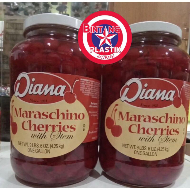 Jual TOP QUALITY! Cherry Tangkai 10pcs / Buah Ceri Tangkai, Maraschinos ...