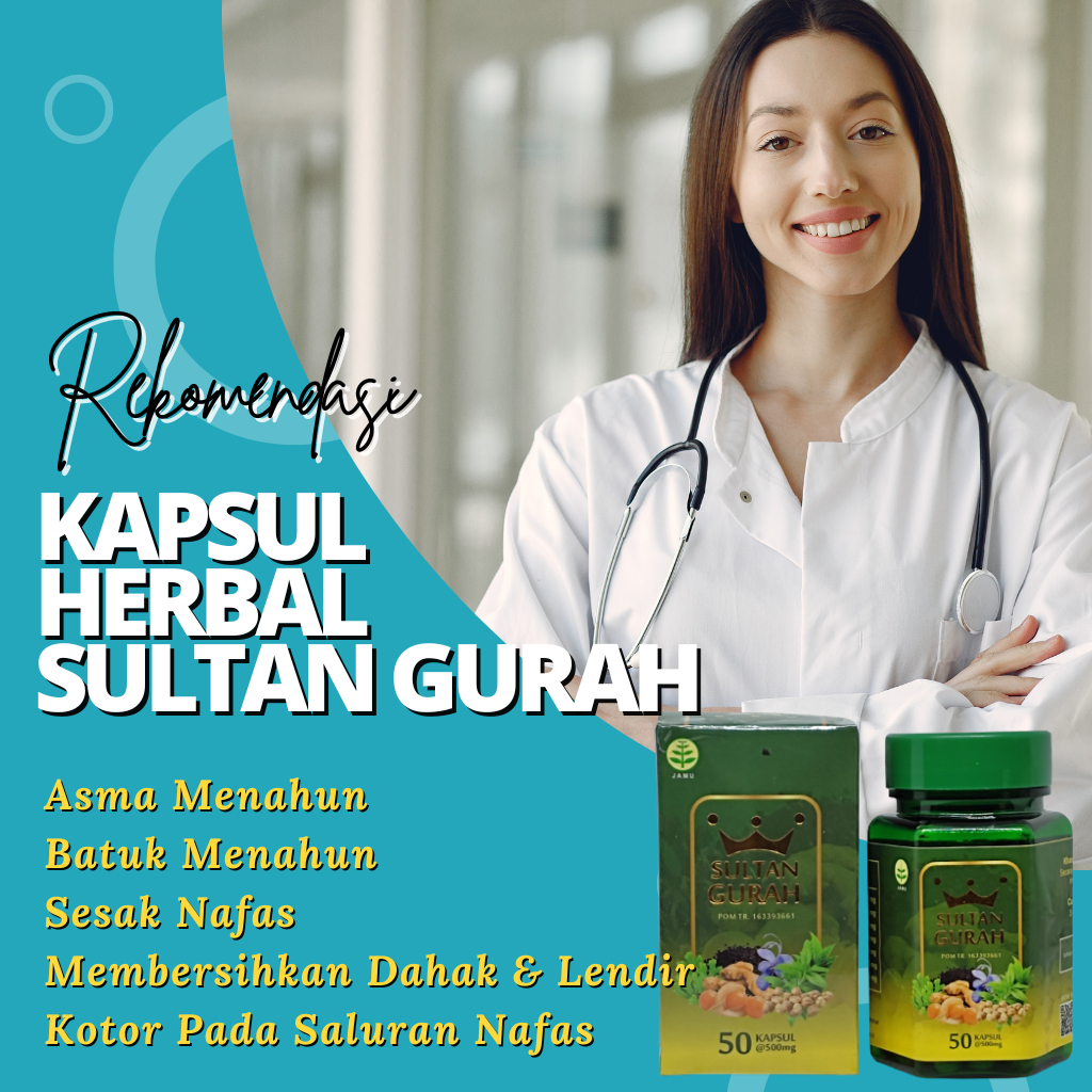 Jual Sultan Gurah Gurah Kapsul Kapsul Herbal Gurah Obat Gurah | Shopee ...