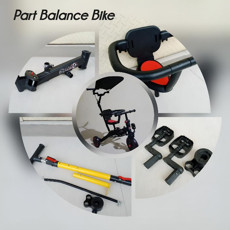 Jual Sparepart Sepeda Roda Tiga Tipe2 - Jok Komplit Dorongan Komplit ...