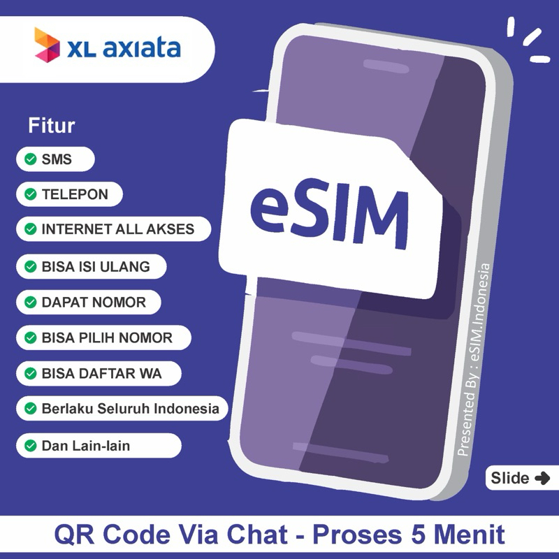 Jual eSIM XL Axiata Free Ongkir | Shopee Indonesia
