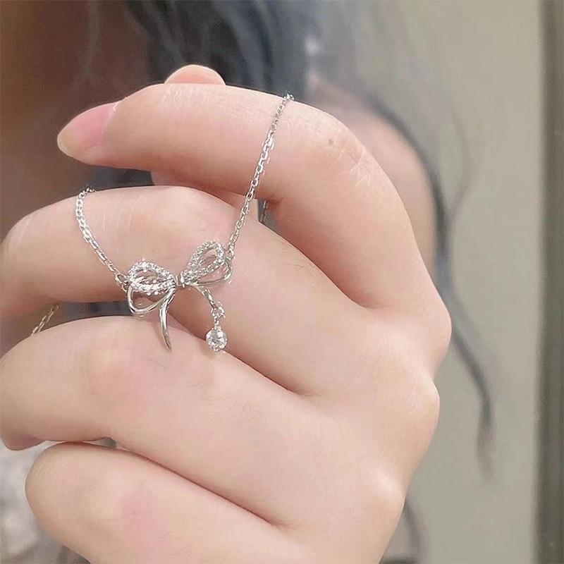 Jual ️Kalung Love Cinta Fashion Korea Perhiasan Bentuk Panah Hati Aksen ...