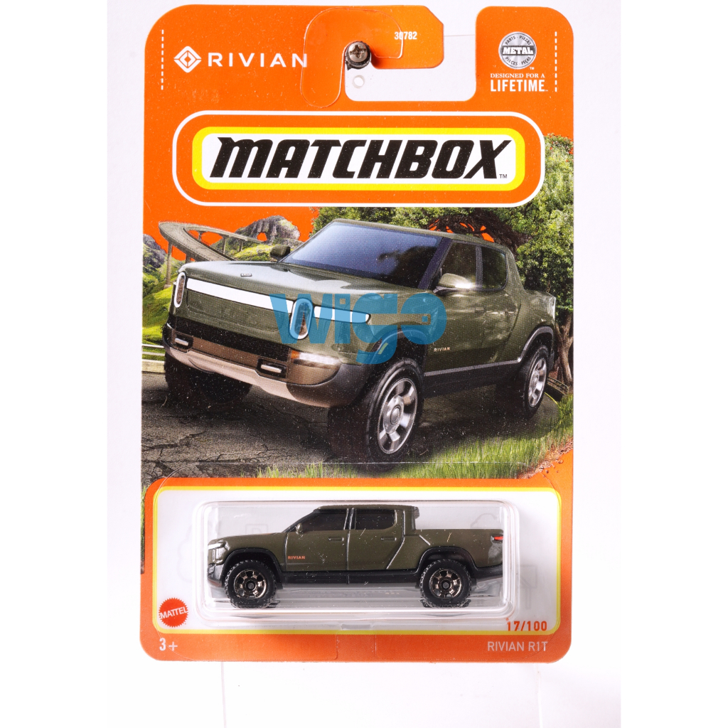Jual Matchbox Rivian R1T truck hijau E 2024 Diecast | Shopee Indonesia
