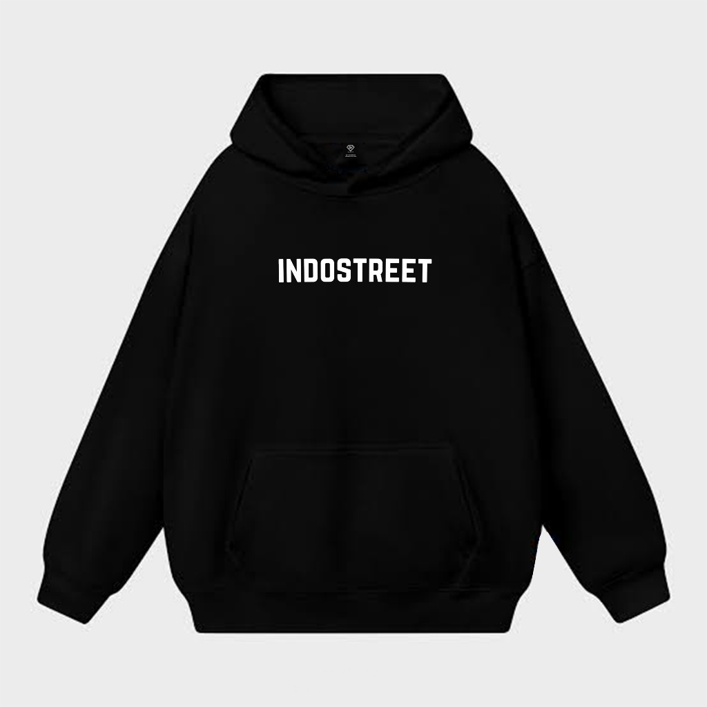 Jual Indostreet - Hoodie Idst Texs Logo New Putih m l xl xxl Unisex ...