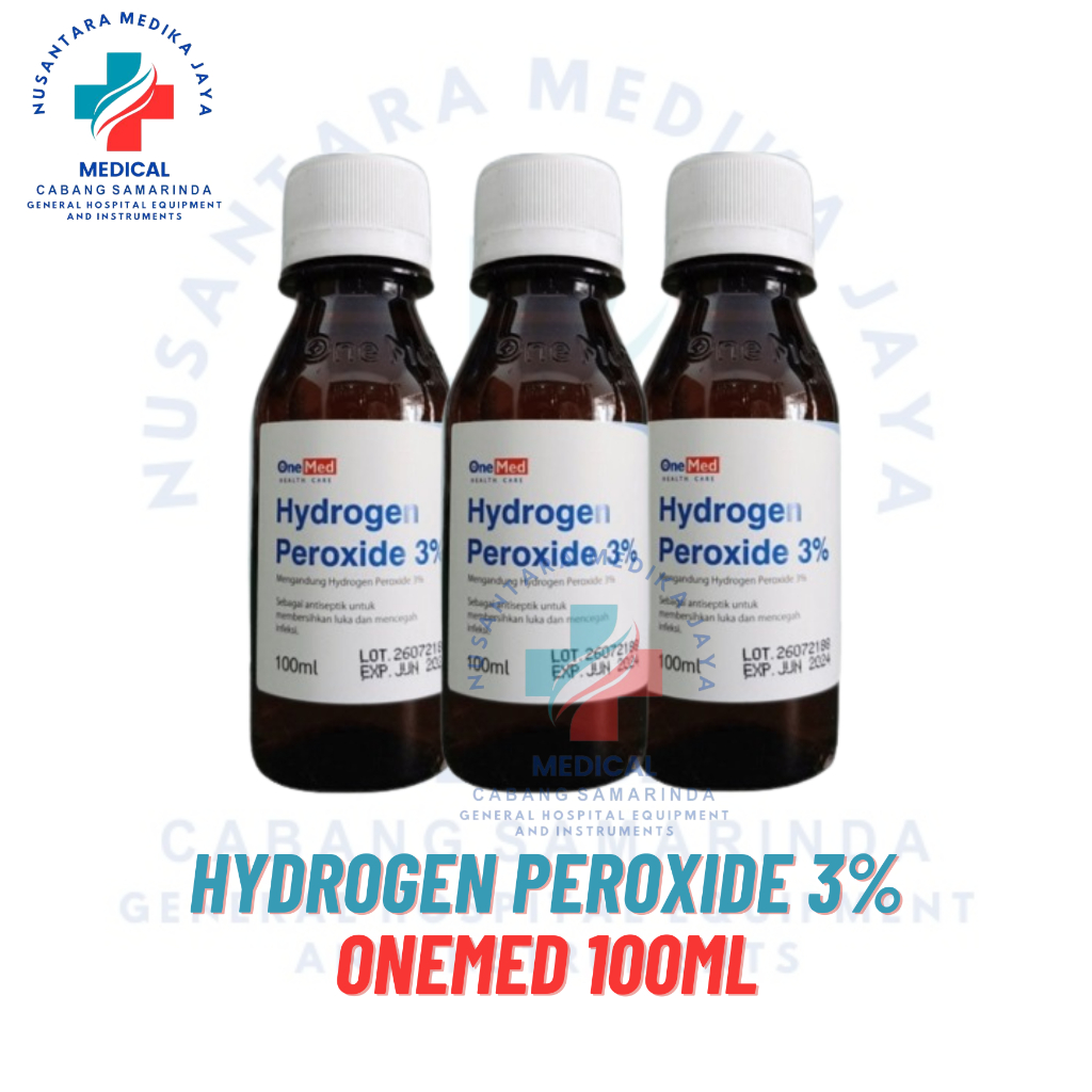 Jual Hydrogen Peroxide Onemed 3% H2O2 3% | Shopee Indonesia