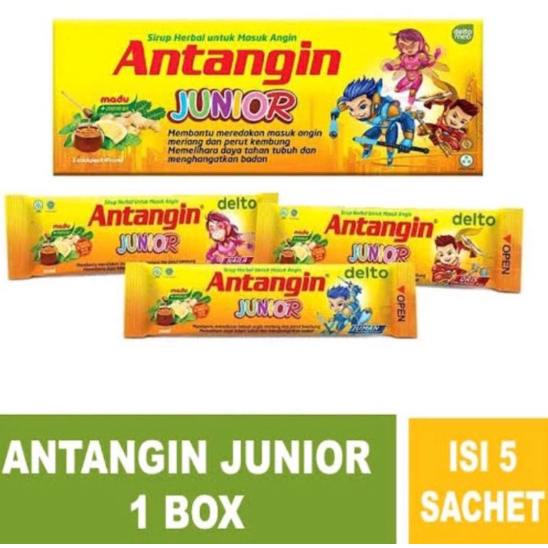 Jual Antangin Junior Antangin Anak Box (5 sachet) - Mengatasi Masuk ...