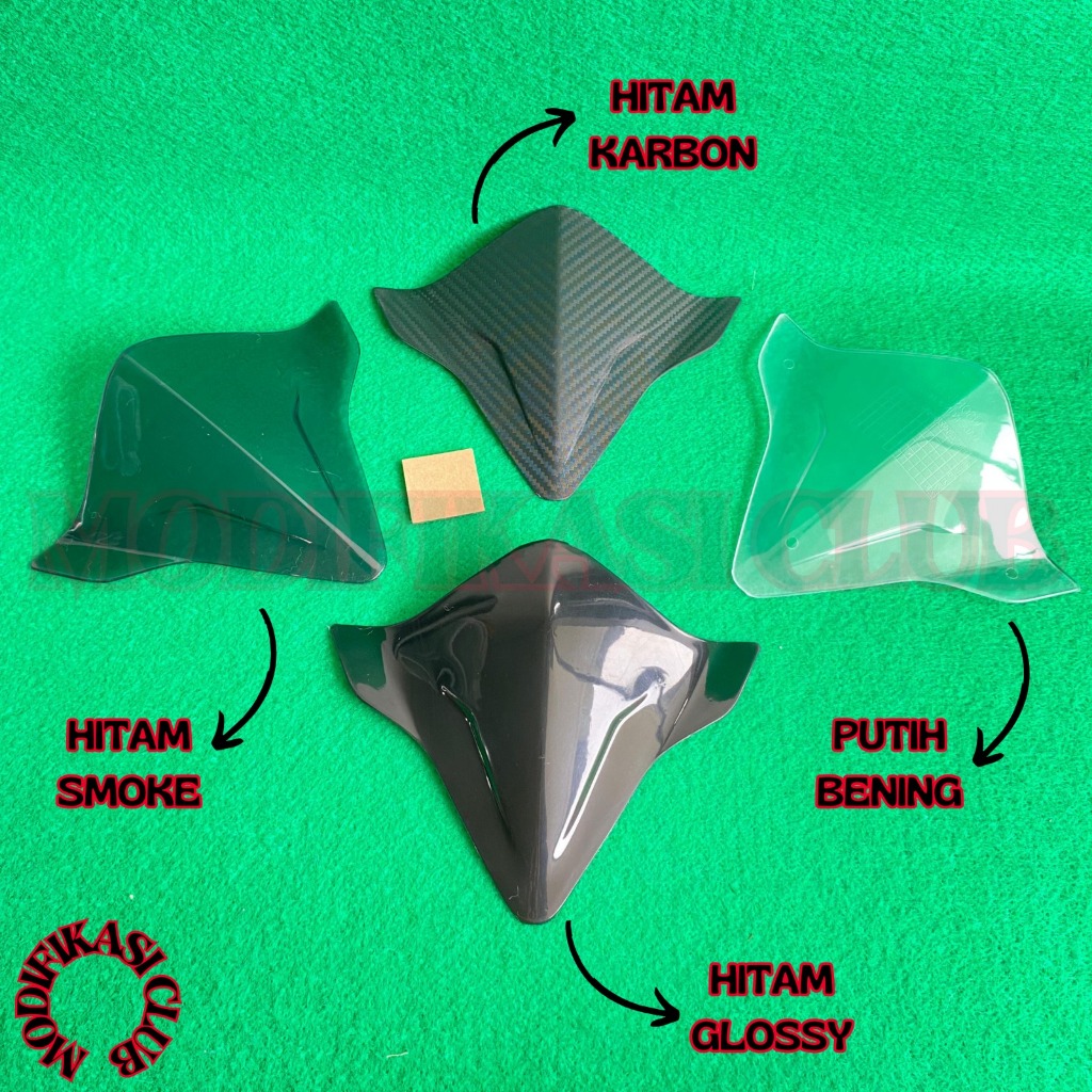 Jual VISOR BEAT FI 2016-2021 MOSCOW PRESISI DAN ANTI PECAH WINDSHIELD ...