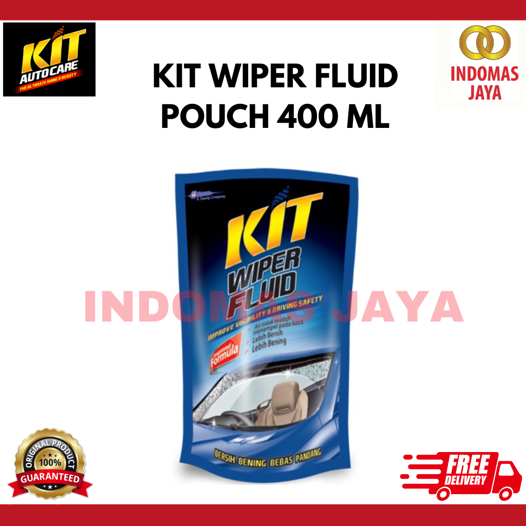 Jual KIT WIPER FLUID POUCH 400 ML | Shopee Indonesia