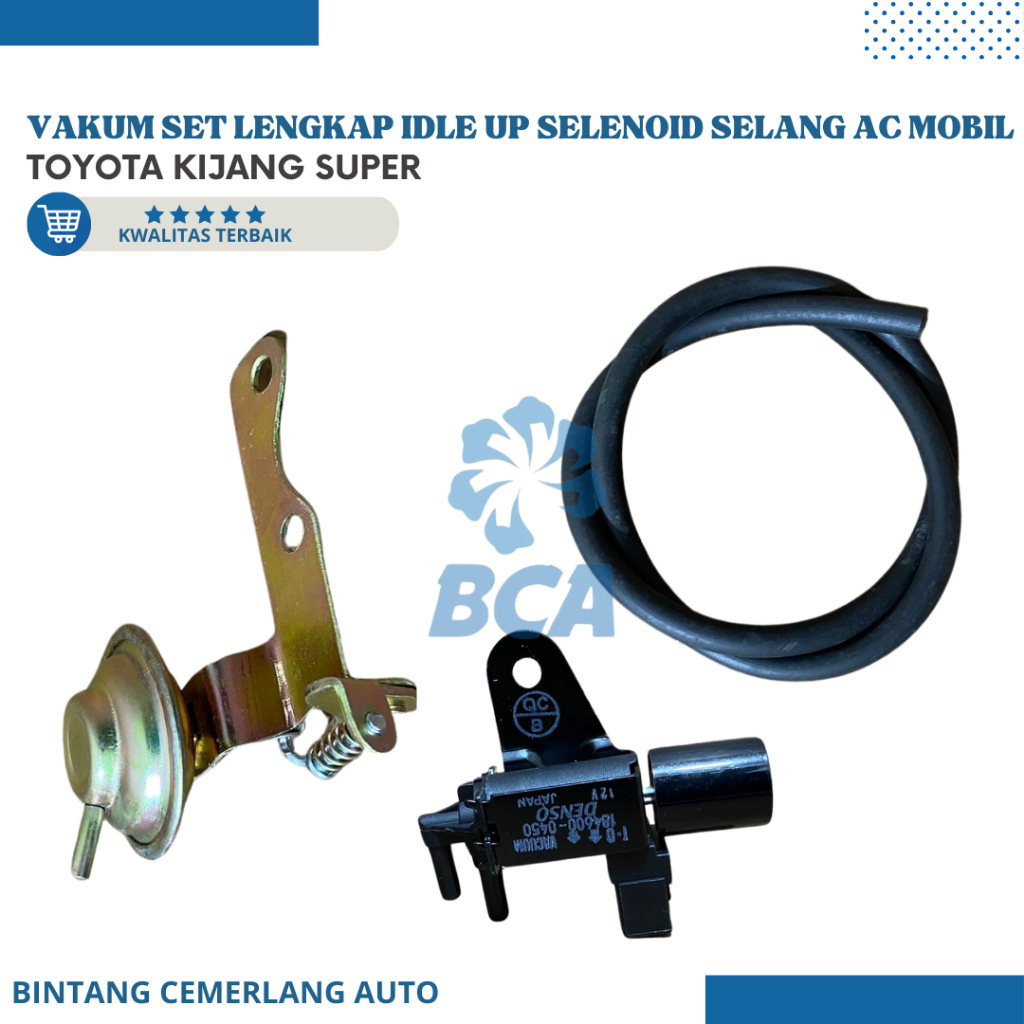 Jual VACUM VAKUM SET LENGKAP IDLE UP SELENOID SELANG AC Mobil Toyota Kijang Super | Shopee Indonesia