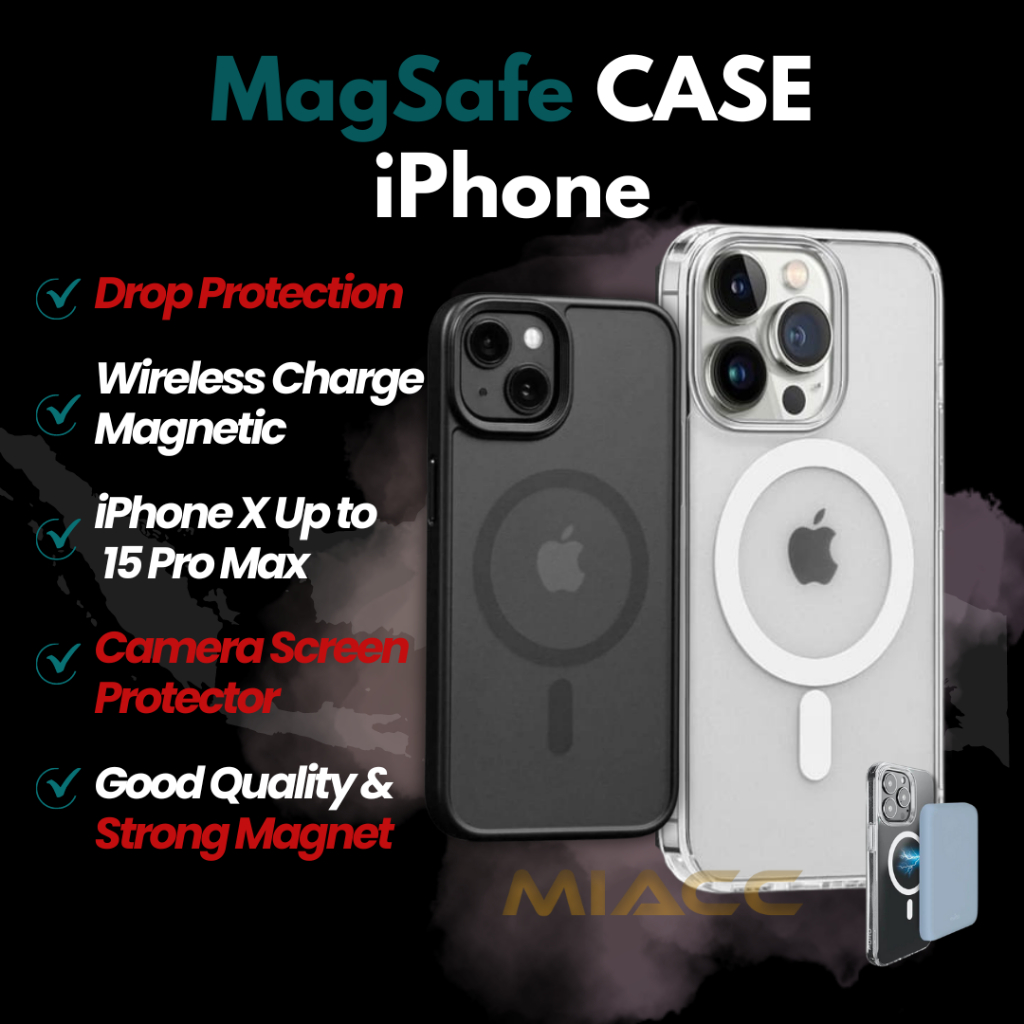 Jual Case Casing Iphone Magsafe Magnet Magnetic iPhone 7 8 X Xr Xs Xs ...
