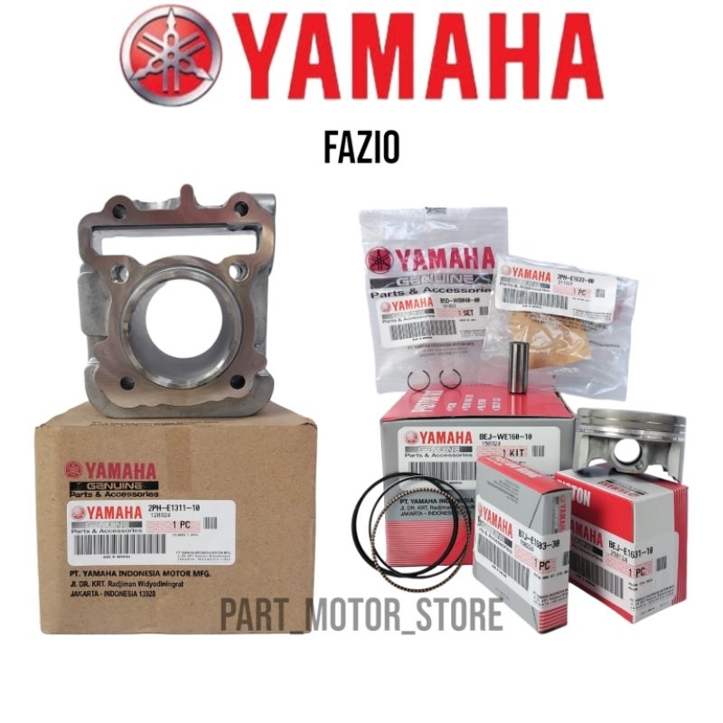 Jual BLOK SEHER KIT FAZIO CYLINDER BLOCK PISTON SET PAKET FAZZIO ...