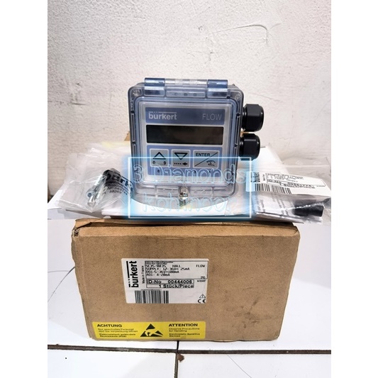 Jual INLINE FLOWMETER BURKERT SE35/8035 DIGITAL ARTICLE NO 444006 ...