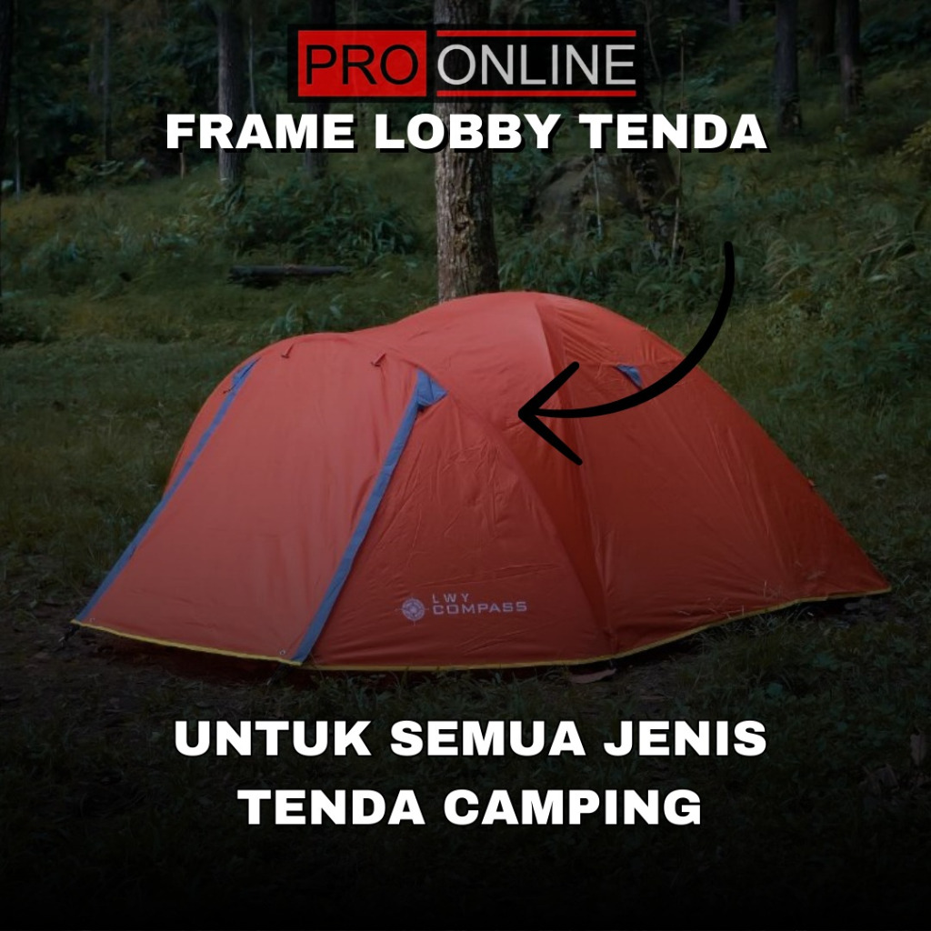 Jual frame tenda lobby frame untuk semua jenis tenda | Shopee Indonesia