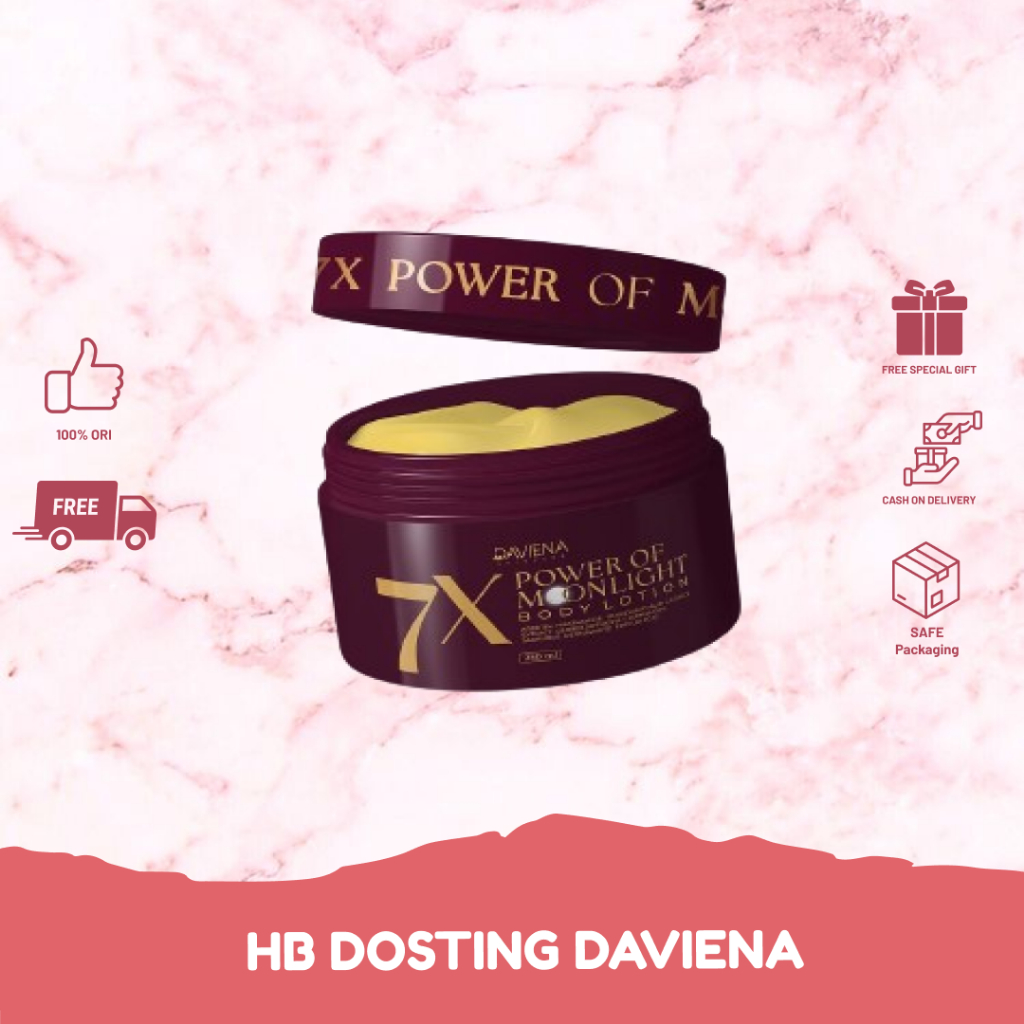 Jual HB DOSTING DAVIENA - DAVIENA BODY LOTION MOONLIGHT - HB DOSTING 7X ...