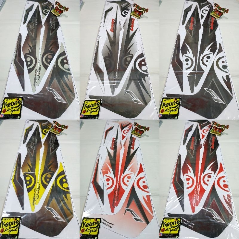 Jual (BISA COD) STRIPING STIKER LIS VARIASI THAILAND MOTOR HONDA NEW ...