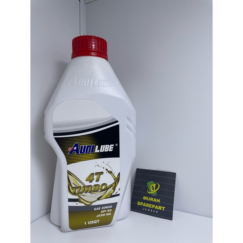Jual OLI MESIN AUDI LUBE TURBO 1 L SAE 20w / 50 | Shopee Indonesia