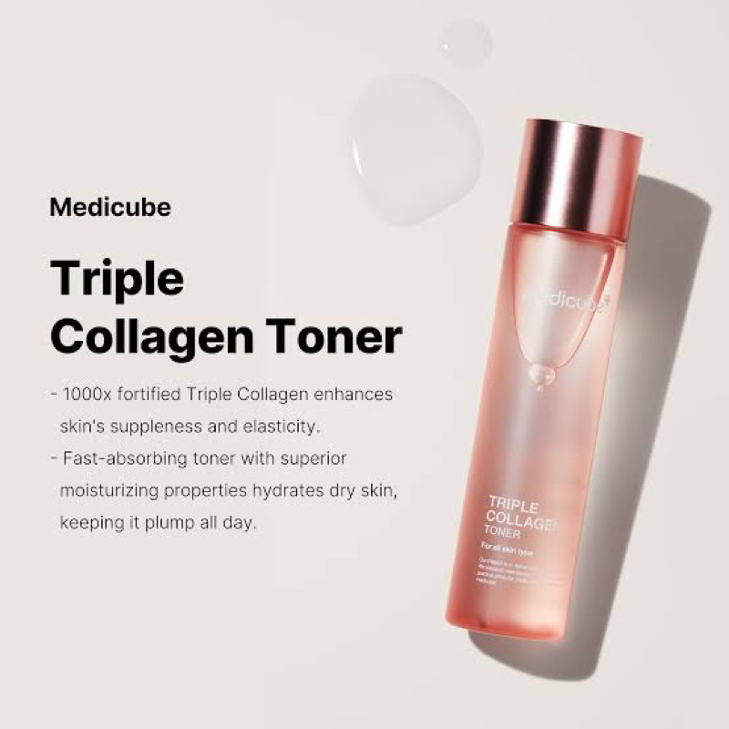 Jual Medicube Triple Collagen Toner 140 ml | Shopee Indonesia