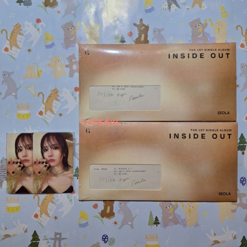 Jual [ready stock sealed, cek deskripsi!!] wjsn seola 1st single album debut inside out with ssq ...