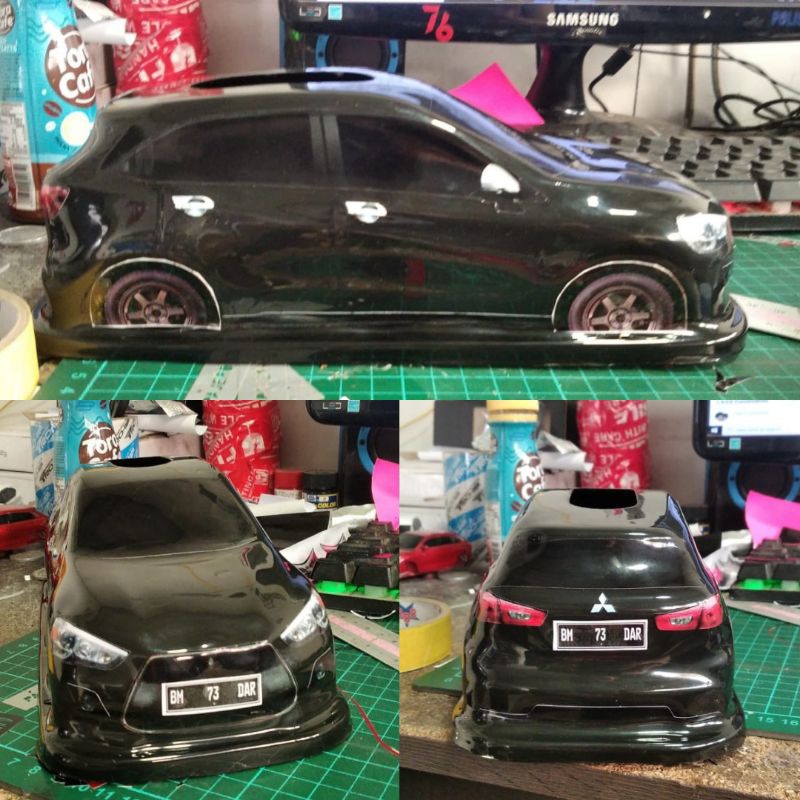 Jual (Outlander sport 2015) Kotak Tissue Minimalis Bentuk Mobil/Tempat ...