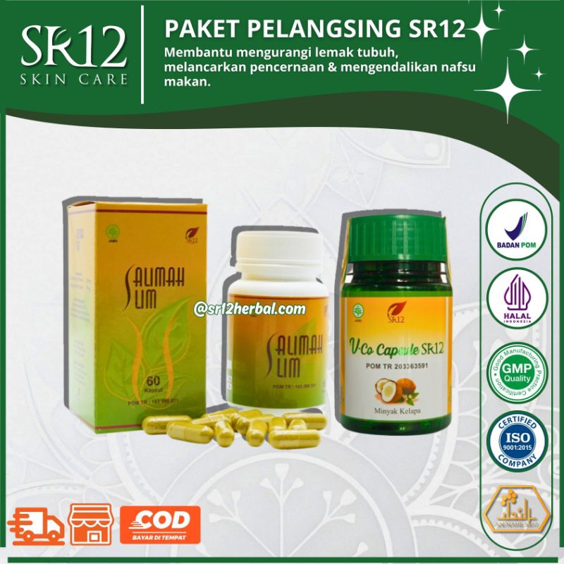 Jual Paket Pelakor SR12 / Peluntur Lemak Kotor / Salimah Slim & Vco ...