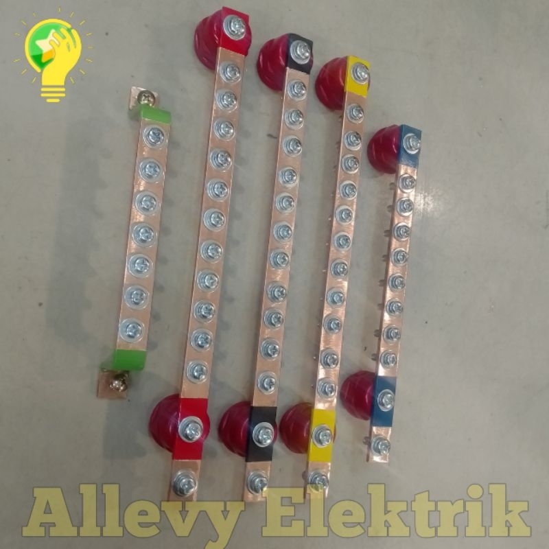 Jual SEPAKET BUSBAR 3X15 RST 25CM BUSBAR 3X15 NETRAL GROUNDING 20CM ...