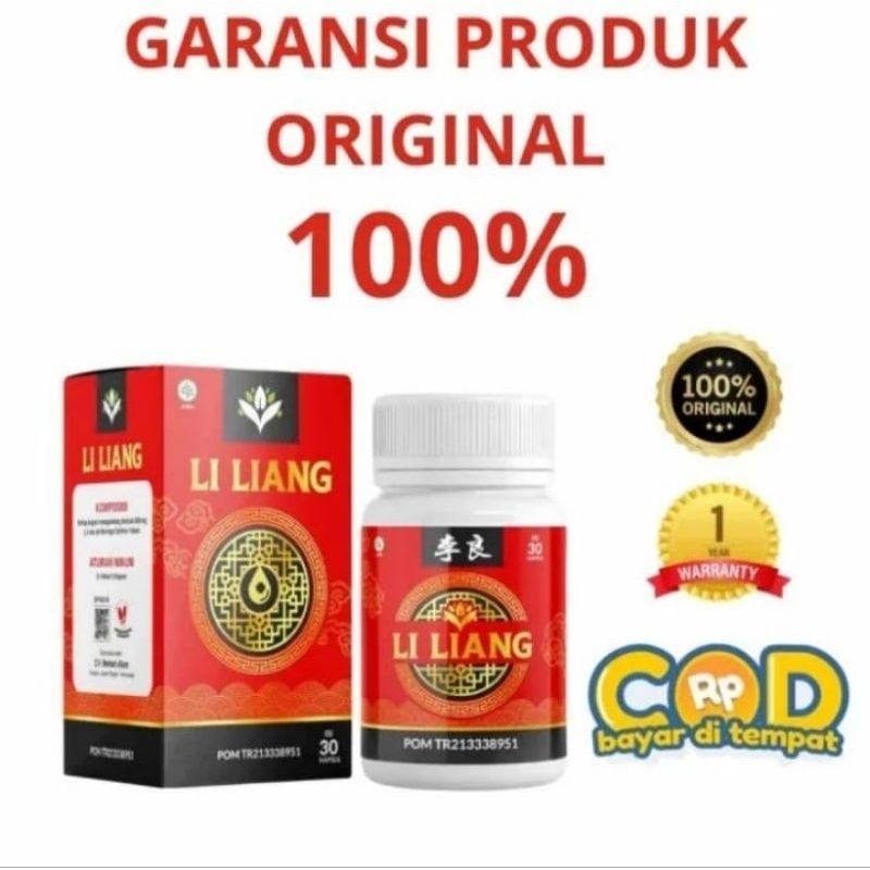 Jual LI LIANG Obat Herbal Cina Liliang Isi 30 dan 60 Kapsul Obat Herbal ...
