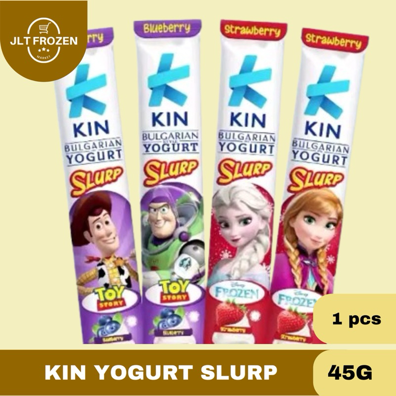 Jual Kin Bulgarian Yoghurt Stick Kids/ Blueberry/ Strawberry Yoghurt 1pcs / 45g | Shopee Indonesia