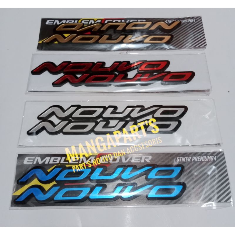 Jual EMBLEM BODY NOUVO EMBLEM NOUVO LOGO EMBLEM BODY BELAKANG NOUVO ...