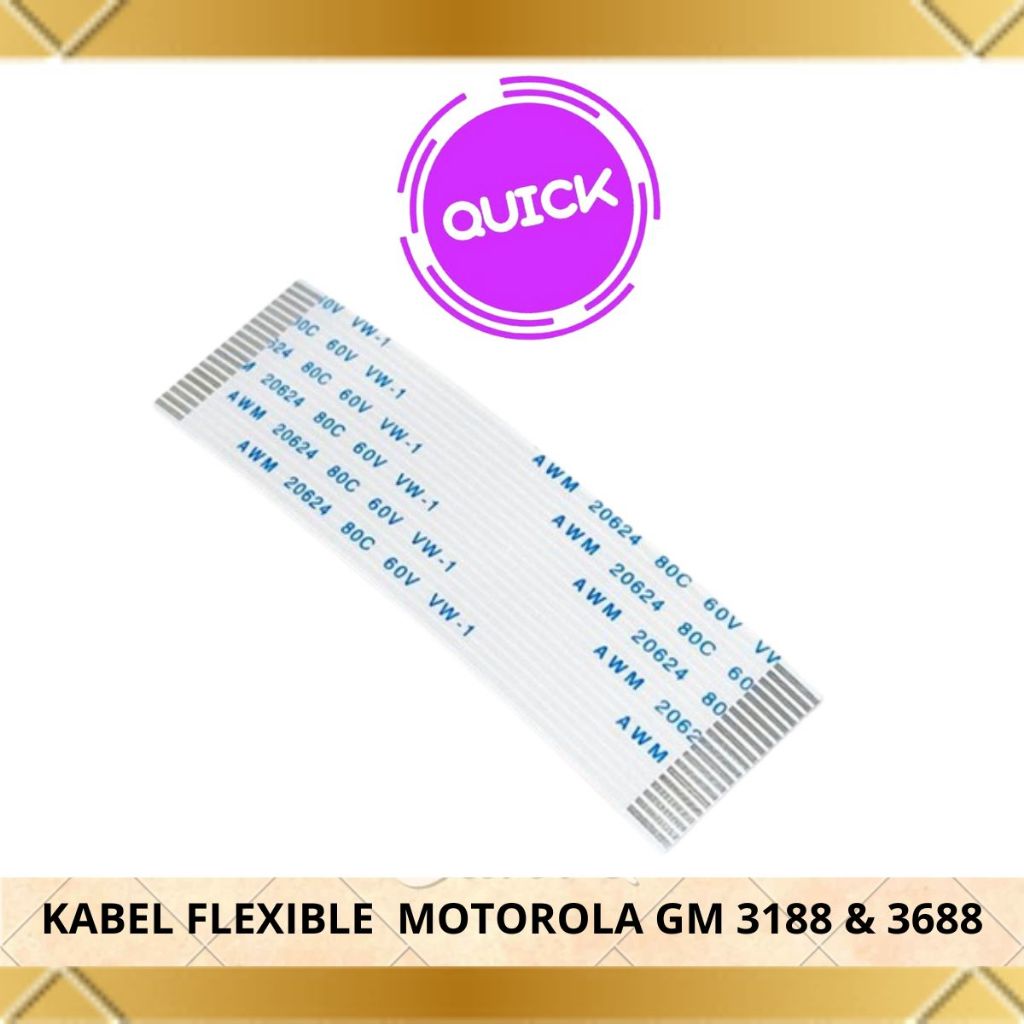 Jual KABEL FLEXIBEL RIG MOTOROLA GM3188 DAN GM3688 20 PIN PANJANG 60MM ...