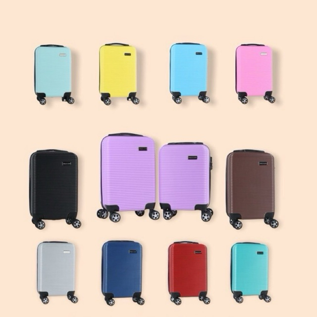 Jual Koper Pollo Villa Bahan Fiber Impor ukuran 24 inch Roda Berputar ...