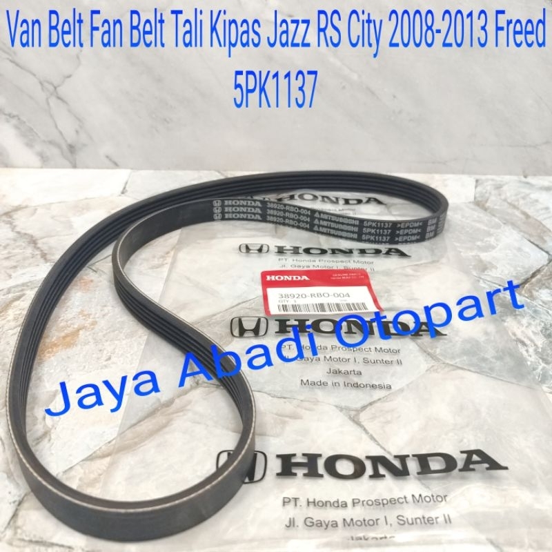 Jual Fan Belt Van Belt Bel Tali Kipas Honda Freed 2014-2016 5PK1137 | Shopee Indonesia