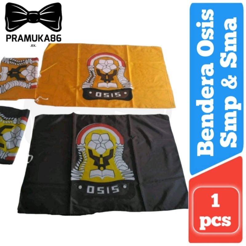 Jual Bendera Osis Sablon Smp & Sma Ukuran 80x120cm | Shopee Indonesia