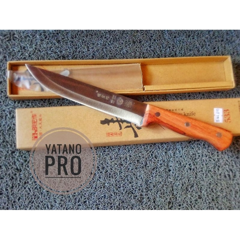 Jual PISAU DAPUR DAGING SESET PROFESIONAL SERBAGUNA SUPER TAJAM 7INCH ...