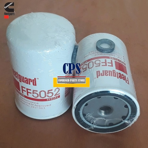 Jual Fleetguard Fuel Filter FF5052 - Cummins Fuel Filter 3931063 ...