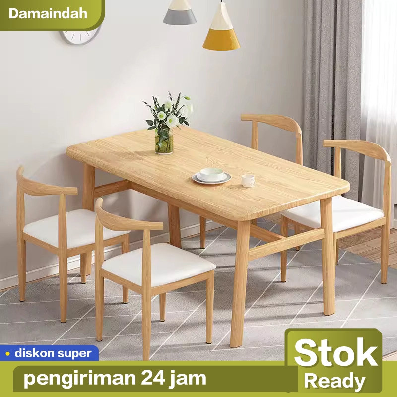 Jual Damaindah Meja Makan / Meja Makan Set 4 Kursi / Meja Makan ...