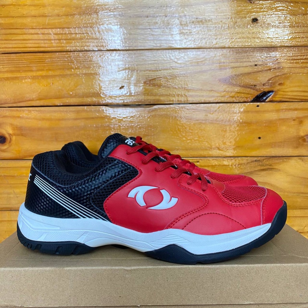 Jual SEPATU ASTEC PRIA ASTEC ISAAC BADMINTON RED BLACK MAN BULUTANGKIS ...