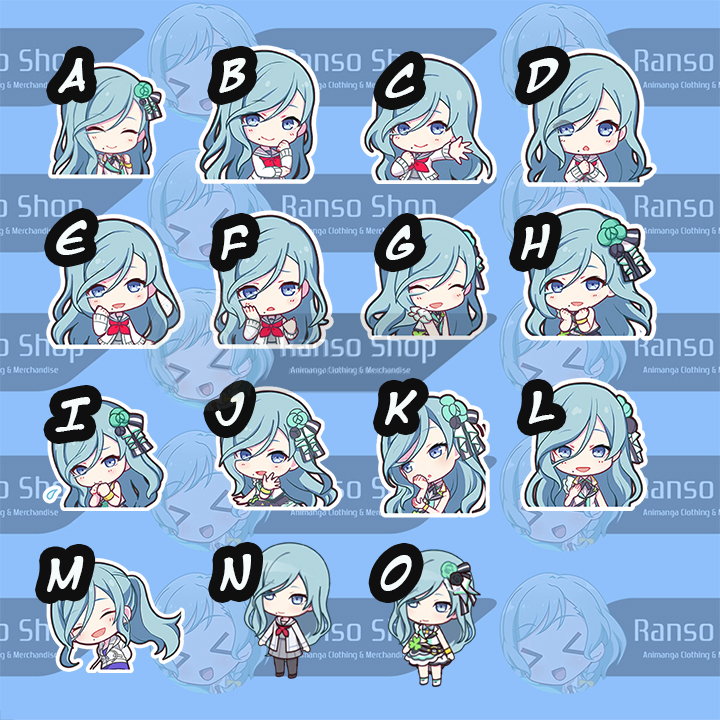 Jual Sticker Project Sekai Shizuku Chibi | Stiker Vinyl Satuan Hinomori ...