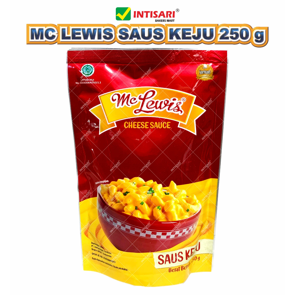 Jual MC LEWIS CHEESE SAUCE (SAUS KEJU) 250 G | Shopee Indonesia