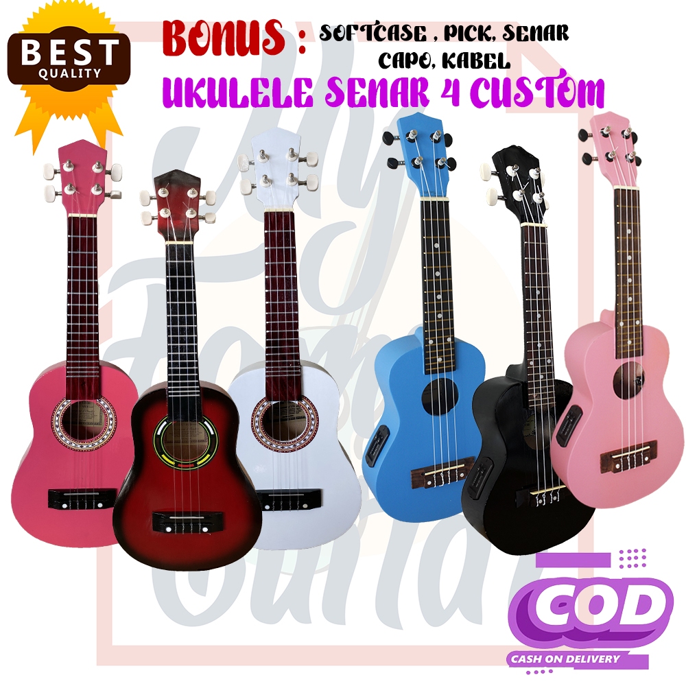 Jual Ukulele senar 4 termurah dan bonus komplit | Shopee Indonesia