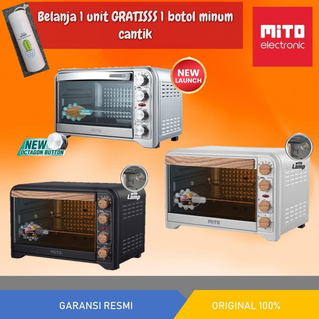 Jual MITO Oven Listrik Electric Oven MITO Fantasy 2 MO-888 Garansi ...