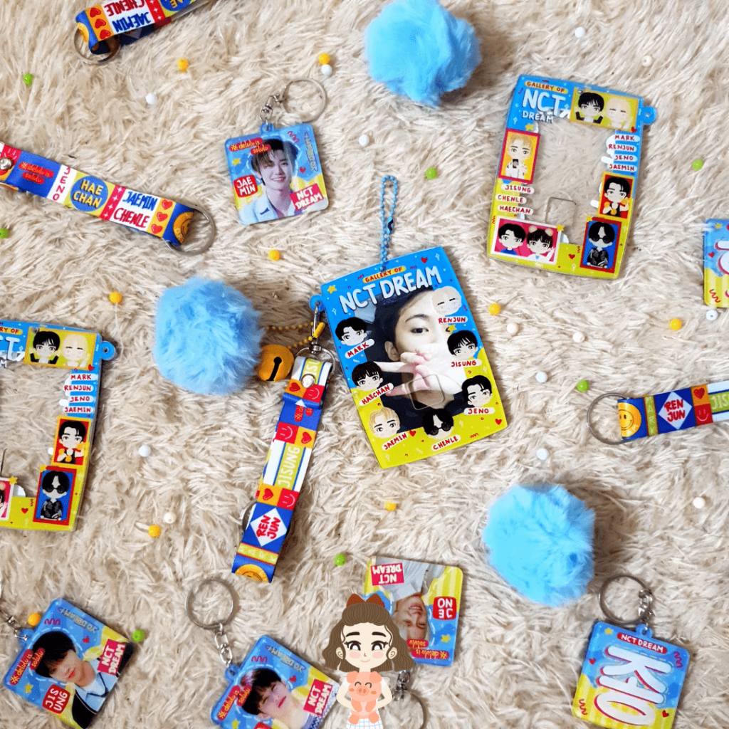 Jual Wafior and Piggy - NCT DREAM Keychain Acrylic 2 sisi | Shopee ...
