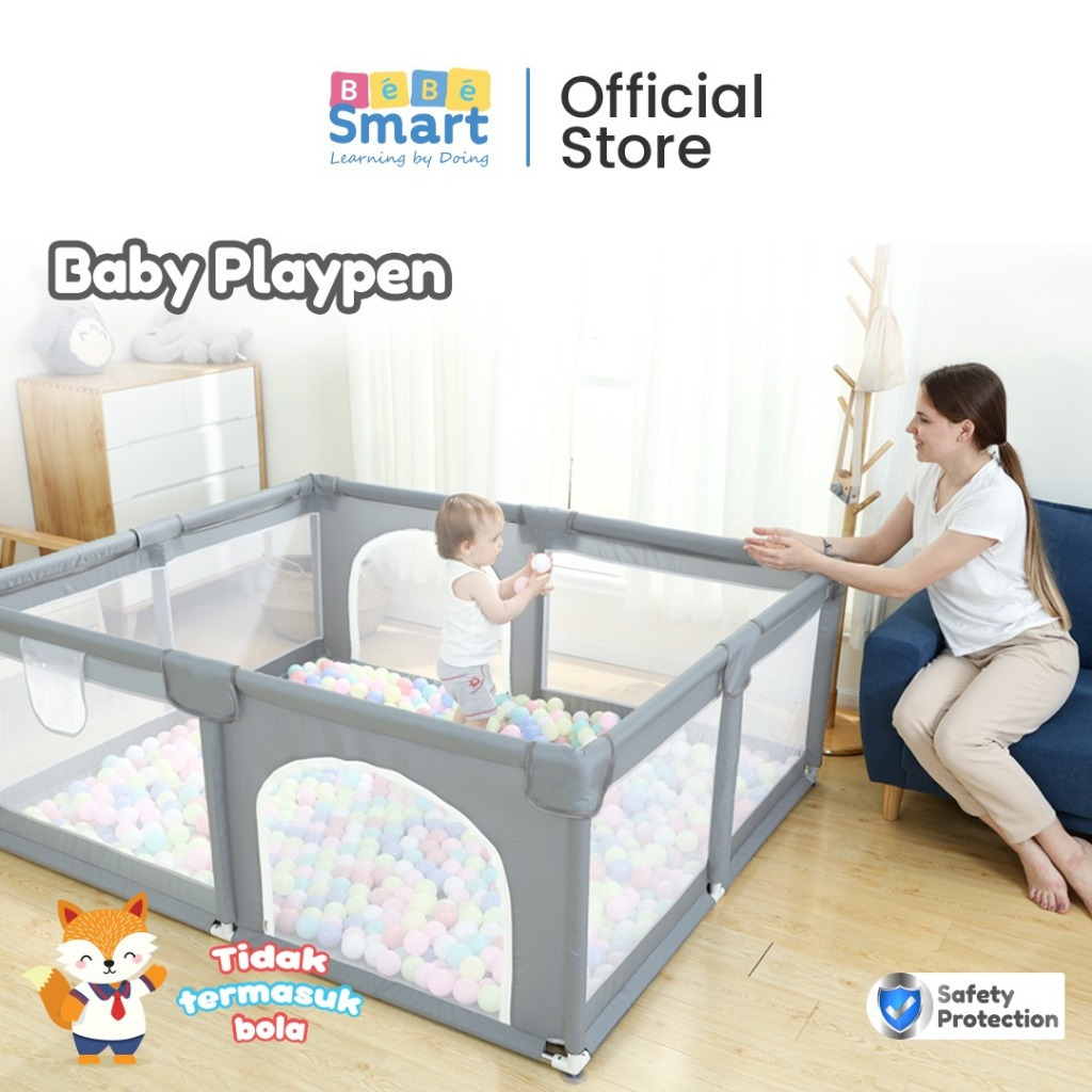 Jual BEBE SMART baby playpen / Pagar Mainan Anak / Pagar Bayi Mandi ...