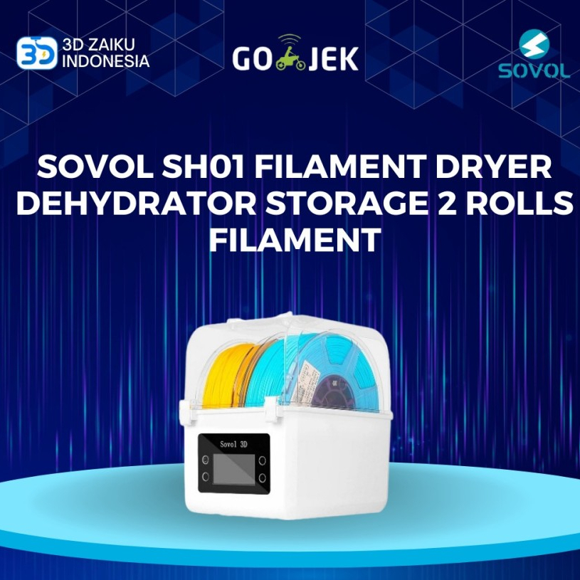 Jual Original Sovol SH01 Filament Dryer Dehydrator Storage 2 Rolls ...