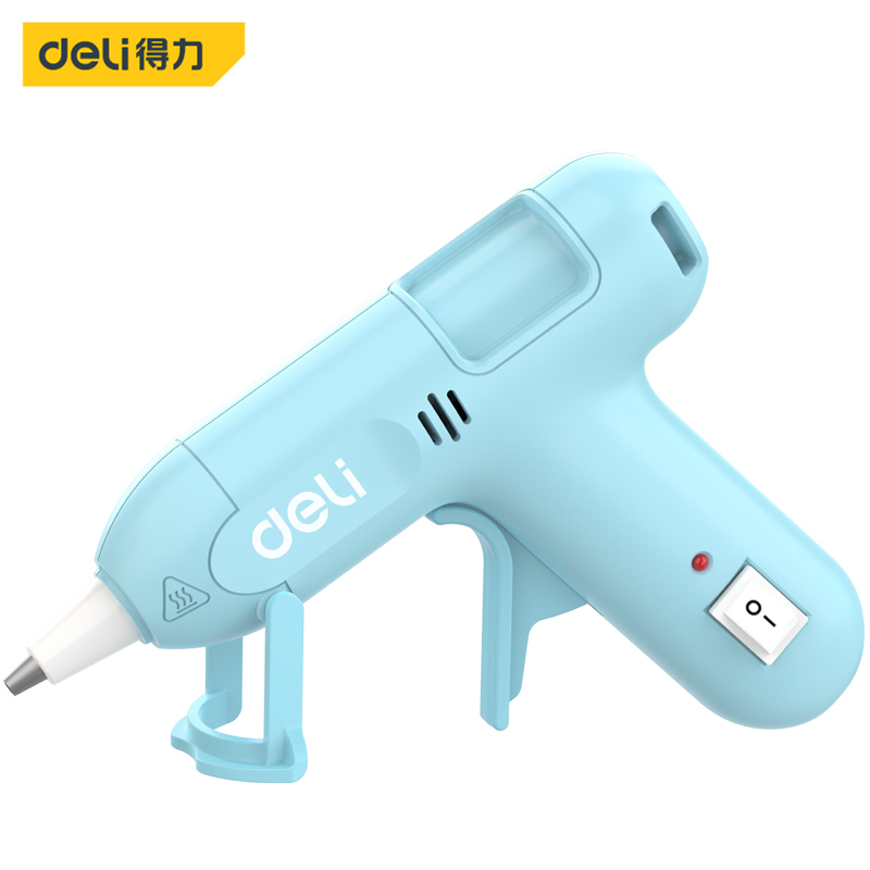 Jual Deli Hot Melt Glue Gun / Lem Tembak 20W 2 Warna 10 Lem DL39002X ...
