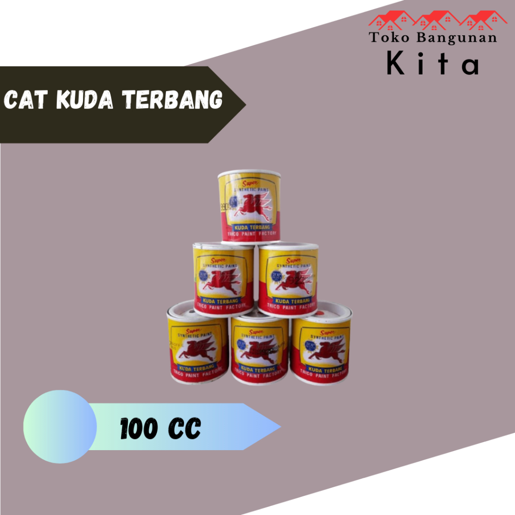 Jual Cat Kuda Terbang 100cc | Shopee Indonesia