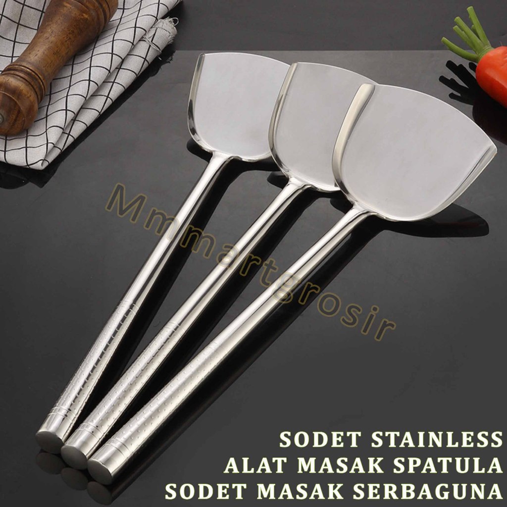 Jual Sodet Stainless / Alat Masak Spatula / Sodet Tebal Masak Serbaguna ...