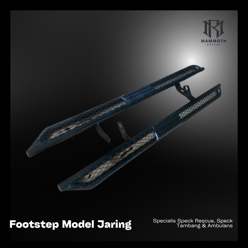 Jual Footstep dobel cabin/triton/hilux/dmax model jaring / injakkan ...