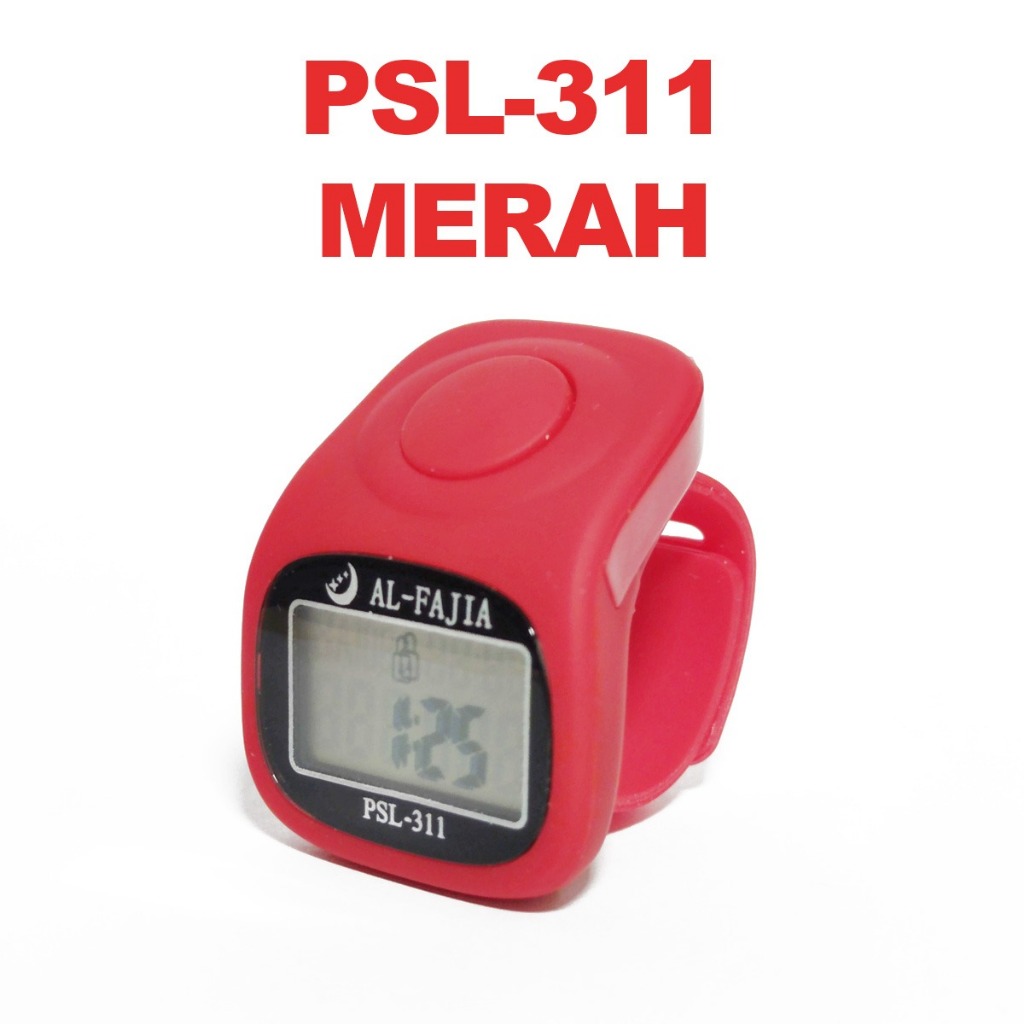 Jual Tasbih Digital LED Tally Counter 5 Channel Rechargeable Kabel Cas ...