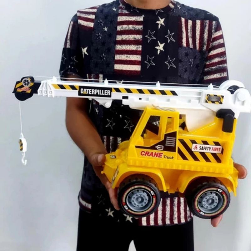Jual Mainan Truck Crane Uk Jumbo - Mobil Truk Kren Besar Anak Laki ...