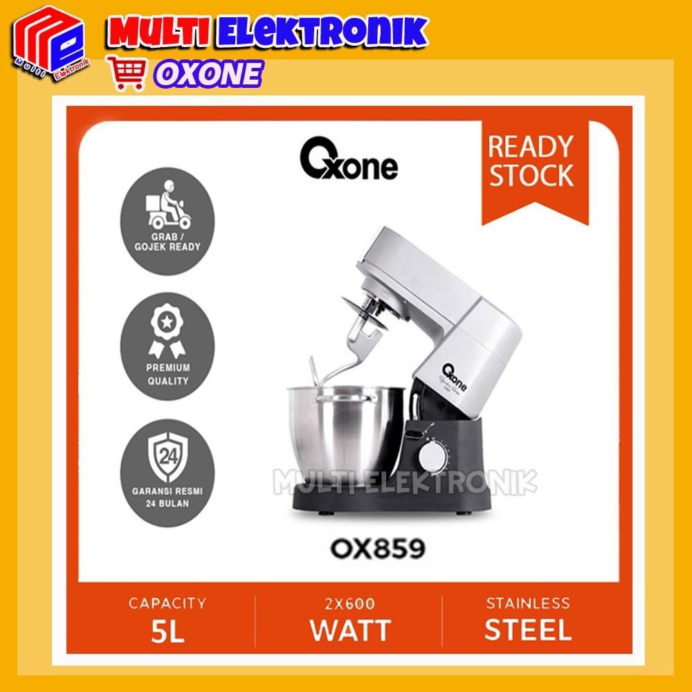 Jual Stand Mixer Oxone OX859 Signature Series Multifungsi Kapasitas 5 ...