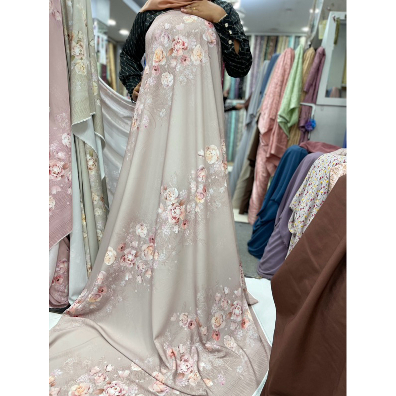 Jual Roma Rio silk premium ukuran setengah meter (50cm) | Shopee Indonesia